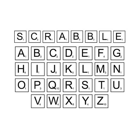 Scrabble Tiles Svg Files Scrabble Tiles Svg Files For Cricu Inspire