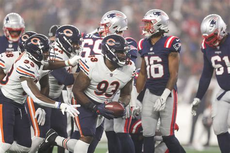 Chicago Bears At New England Patriots Postgame Bear With Me Windy