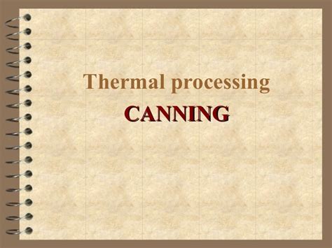 Canning Ppt