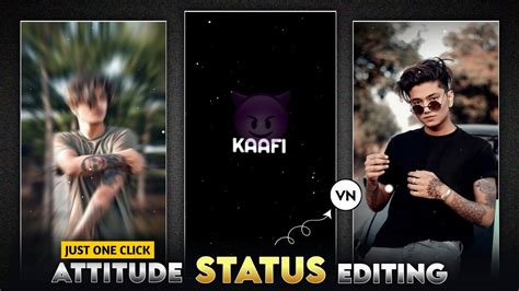 😈 New Boy's Attitude Status Editing VN App | Attitude Status Video ...