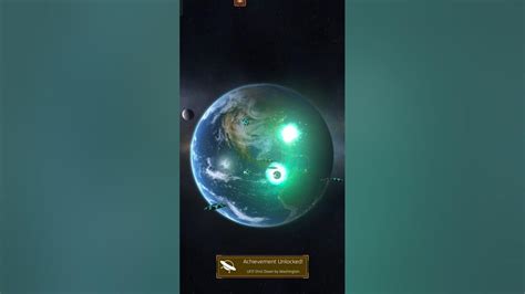 Alian Attack On Earth Planet Space Earth Moon Solarsystem