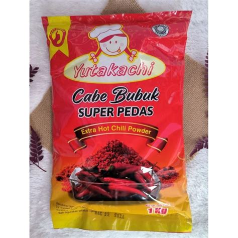Jual Cabe Bubuk Super Pedas Yutakachi 1kg Shopee Indonesia