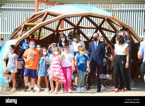 08 09 2021 Queen Letizia Attend The Opening Of The 2021 2022 Schoolyear
