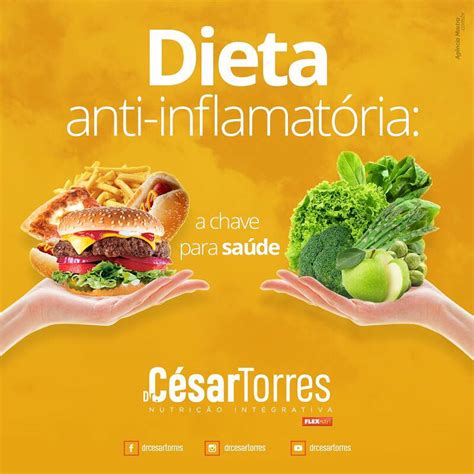 Dieta Anti Inflamatória A Chave Para Saúde Dr César Torres