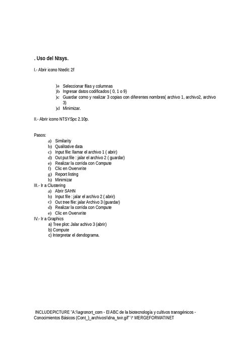 Manual Del Programa Ntsys Docsity