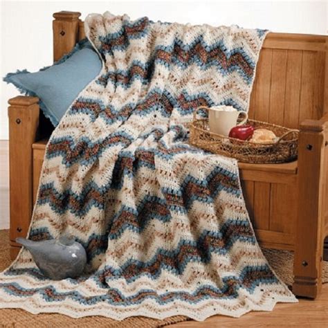 How To Crochet Ripple Afghan Patterns Afghan Patterns For Beginners Crocht