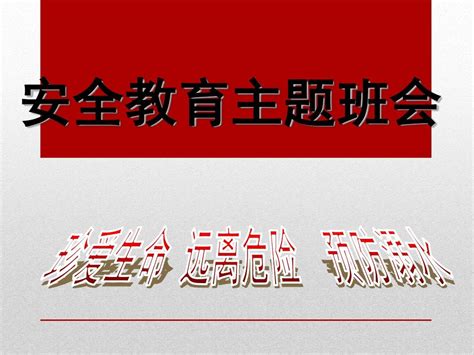 2018年暑假安全教育主题班会word文档在线阅读与下载无忧文档