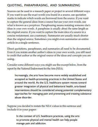 26 MLA Research Paper Examples To Download