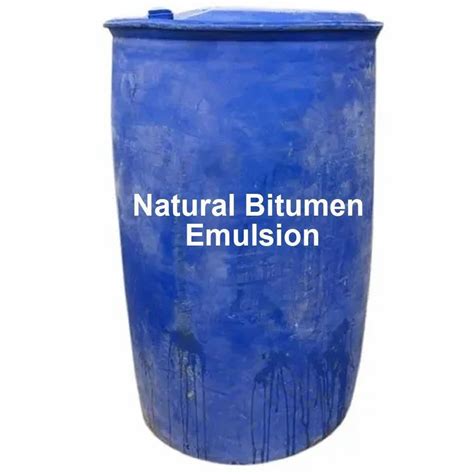 Liquid Natural Bitumen Emulsion For Road Construction Packaging Type