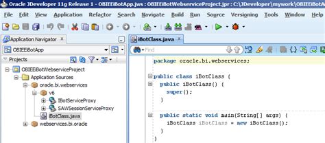 Vishal S Blog Consuming OBIEE G Web Services Using Java