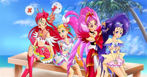 プリキュア 毛づくろい Gull（右手リハビリ中のイラスト Pixiv
