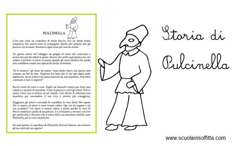 Storia Di Pulcinella Per Bambini Scuolainsoffitta