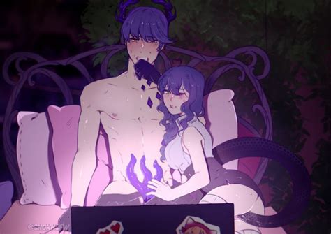 Rule 34 1girls Demon Female Leviathan Leviathan Obey Me Malefemale Obey Me One Master To