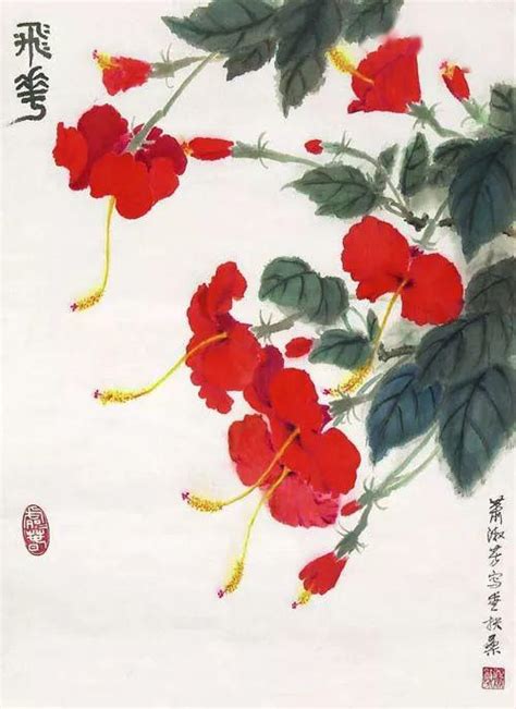 她钟爱画花被誉为百花之神 淑芳