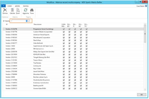 MICROSOFT DYNAMICS 365 NAV2018 Master Data Intercompany