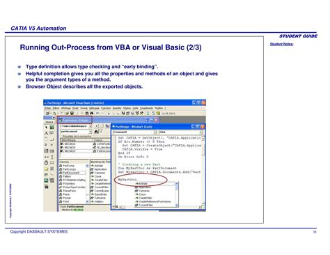 CATIA V Automation VB Script Pdf Operating Systems Computer Software And Applications