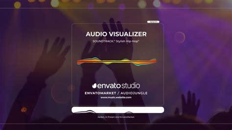 Audio Visualizer Video Displays Ft Audio And Audio Spectrum Envato