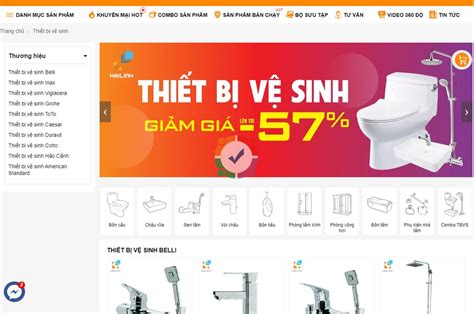Thiết kế web bán thiết bị vệ sinh seo web marketing tổng hợp ra đơn Vệ sinh Thiết kế web Sẹo