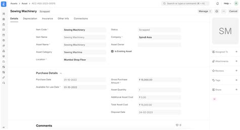 Open Source Erp Software For Asset Management Erpnext