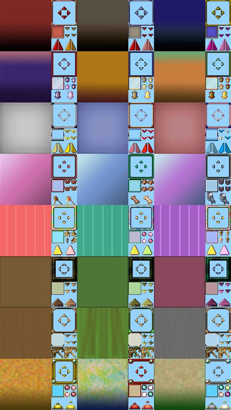 RPG Maker XP Window Skins INDEX Rpg Maker Rpg Maker