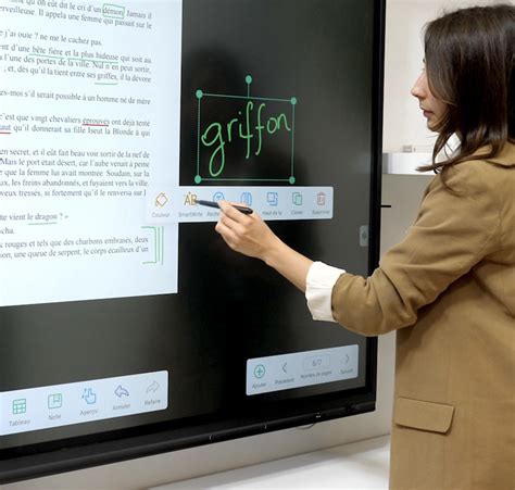 Interactive Whiteboard Classroom School Education Smart Screen
