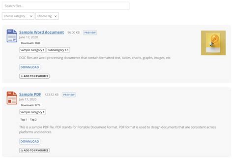 File Upload And Download Manager Shared Files Wordpress Plugin
