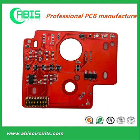Shenzhen Hmi Control Oem Smt Quick Turn Red Pcb Assembly Pcba Post