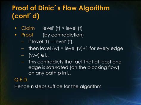 Ppt Flow Algorithms Powerpoint Presentation Free Download Id 629467