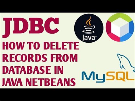 How To Delete Records From Database In Java How To Retrieve Delete