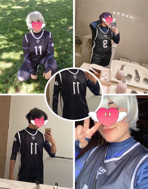 Anime Blue Lock Nagi Seishirou Mikage Reo Cosplay Costume Wig Football