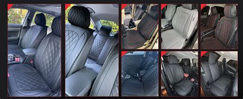 Mirozo Car Seat Covers Full Set Breathable Vehicle