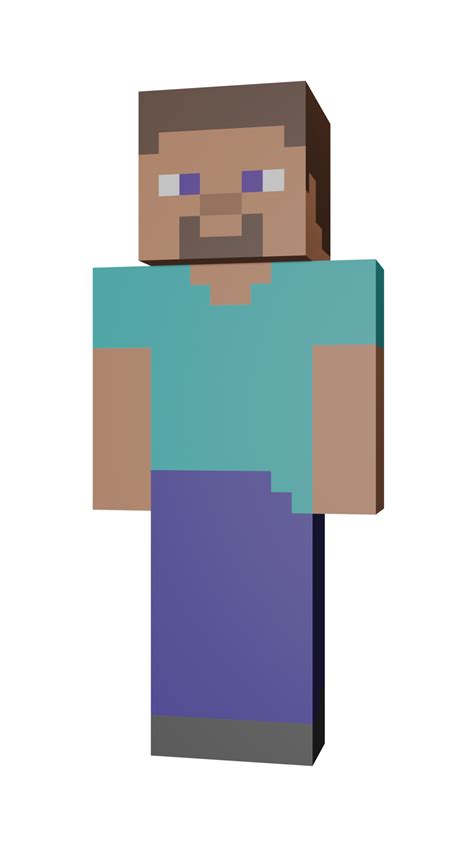 Steve Coloring Page Minecraft