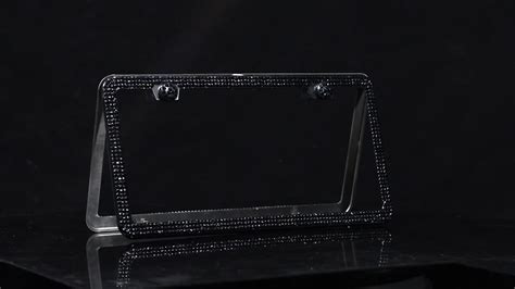 Bling Rhinestone License Plate Frames For Women Girl Buy License