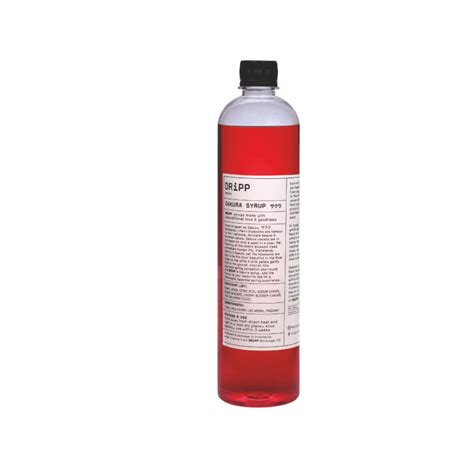 Sirup Premium Dripp Flavour Rasa Sakura 760 Ml Ikopi