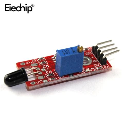Jual Sensor Api Ir Flame Detector Ky Pin Digital Analog Output Keyes Shopee Indonesia