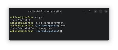 Using Cd Command In Linux Linux Punx