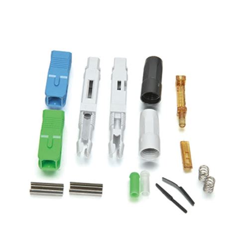 China FTTH Sc APC Upc Duplex Singlemode Multimode Fiber Optic Connector Fiber Optic Connector