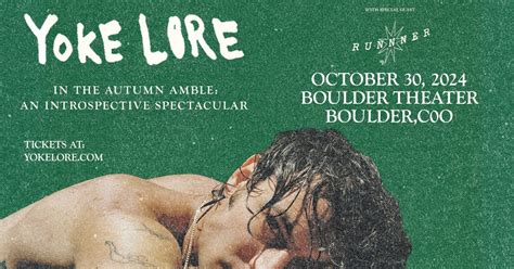 Yoke Lore With Runnner Yellow Scene Magazine
