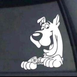 Scooby Doo Peeking Mystery Professional Sticker For Truck Car Tumbler