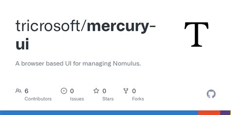Github Tricrosoftmercury Ui A Browser Based Ui For Managing Nomulus