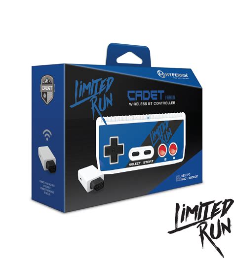 Limited Run Hyperkin Cadet Wireless Nes Controller Redblue Limited Limited Run Hyperkin Cadet Wireless Nes Controller Redblue Limited