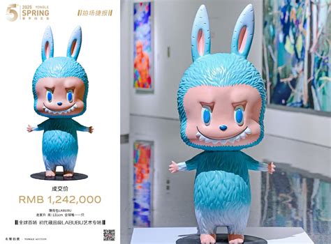 Rare Life Size Mint Green Labubu Sold For Over Rm700k In Recent Auction