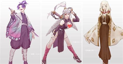 就愛看鬼滅 鬼滅之刃：九柱全員「性轉」，音柱要打馬賽克，炎柱成長腿禦姐