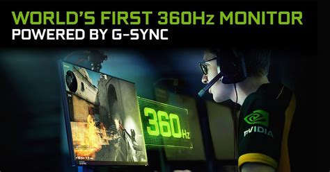 Nvidia เปิดตัว G Sync Esports Displays จอแสดงผล Refresh Rate ทะลุ 360hz ในงาน Ces 2020 Droidsans