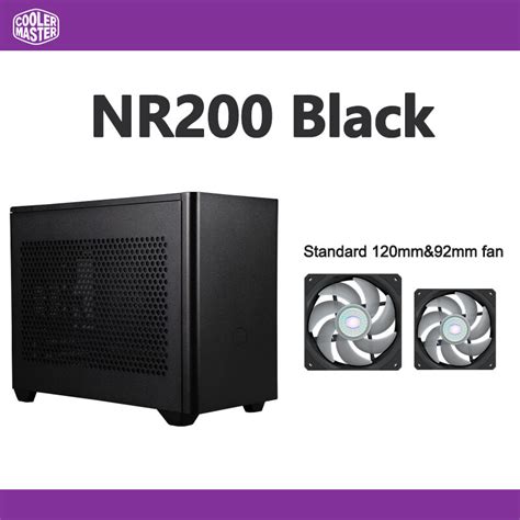 Cooler Master Nr200 Mini Itx Case High Performance Desktop Office Cooling Chassis Supporting
