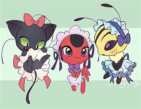 Queen Bees Kwami Kwamii Bee Name Is Pollen Miraculous Ladybug 104920