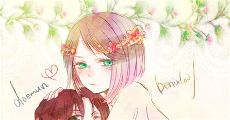 にょたりあ 【ヘタリア】まるかいて【合作】 べにのイラスト Pixiv