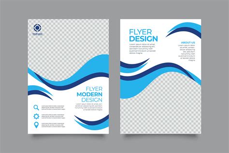 Modern Business Flyer Template Vector Art Icons And Graphics For Free Download