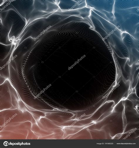 Futuristic Background Lightning Vortex Background 3d Render