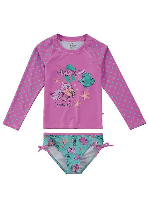 Biquini Infantil Proteção Uv 50 Rosa Seaside Malwee Armário Infantil